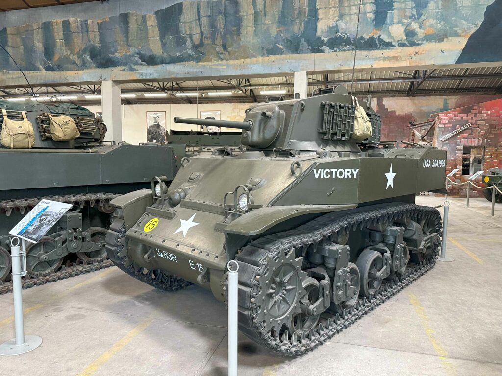 M5A1 Stuart - Musée des Blindés