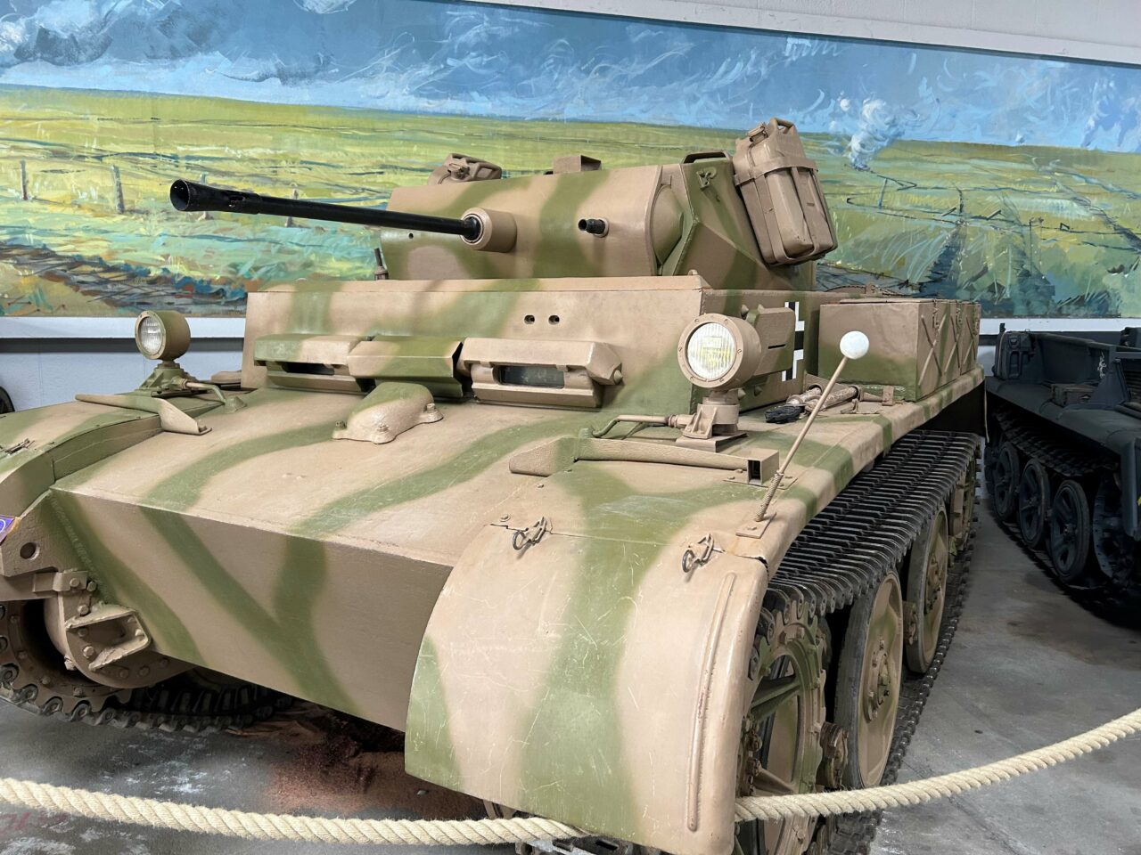 Panzer II Luchs - Musée des Blindés